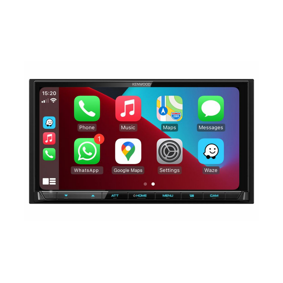 Kenwood DMX-7520DABS Car Stereo with Apple Car Play, Android Auto, Blu ...