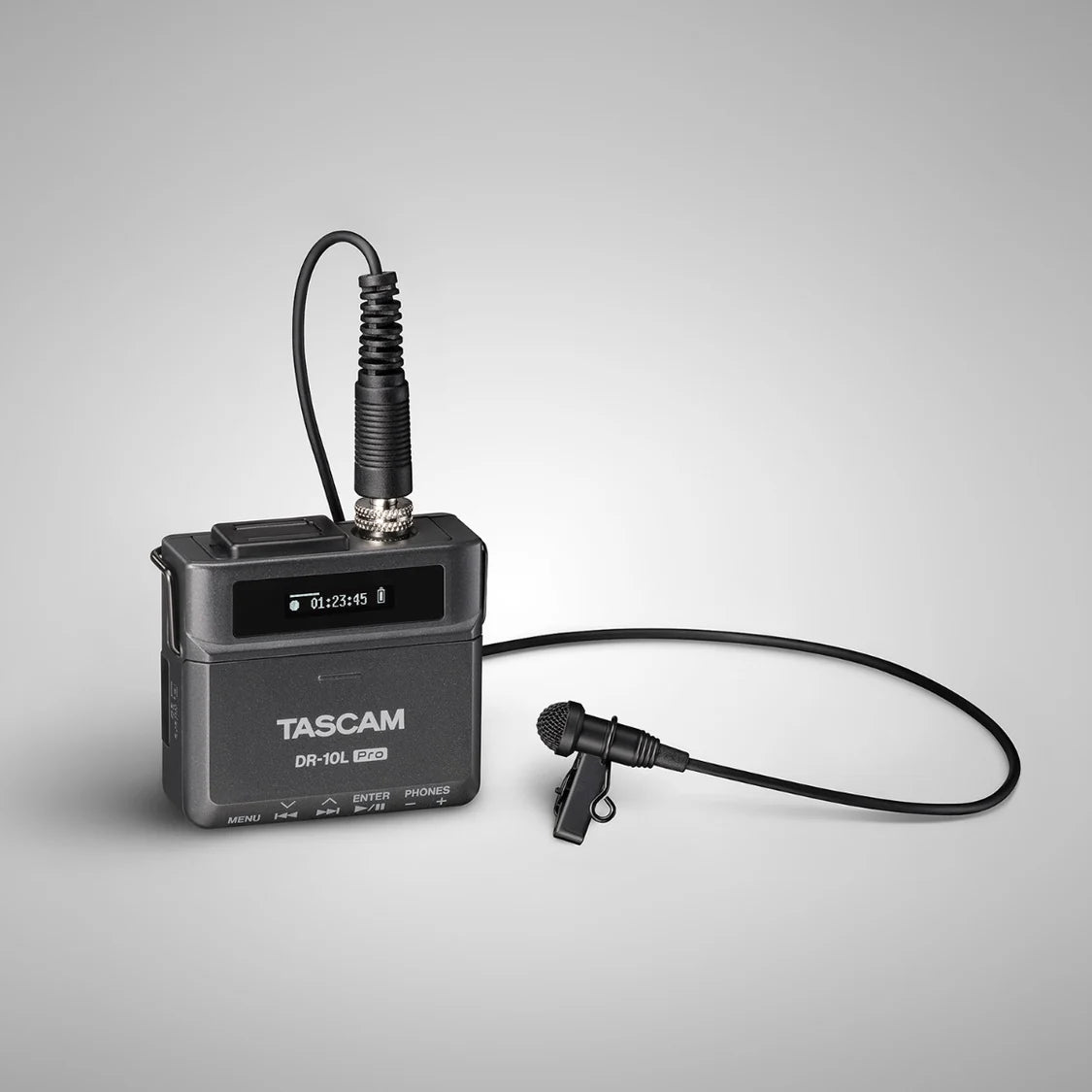 Tascam DR-10L Pro Micro-Linear 32-Bit float Recorder with Lavalier-Mic ...